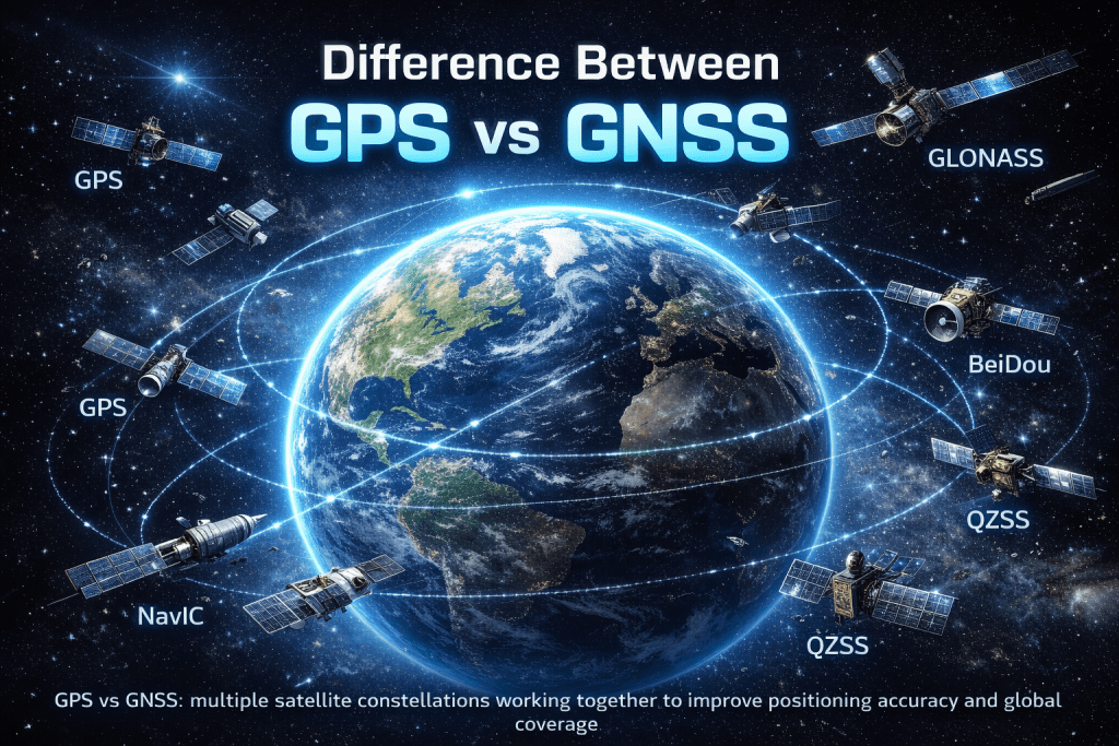 Difference Between GPS and GNSS: Key Differences Explained